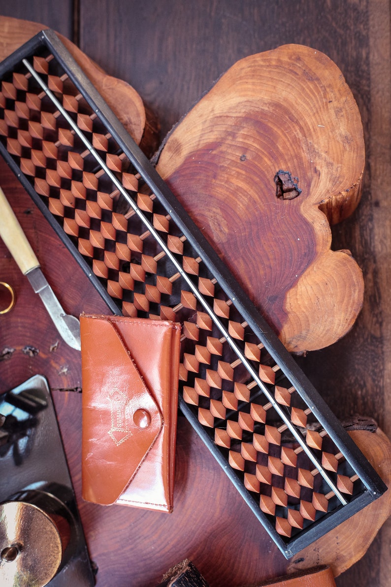 Abacus Calculating Tool Vintage Plastic Black and Tan Abacus - Etsy