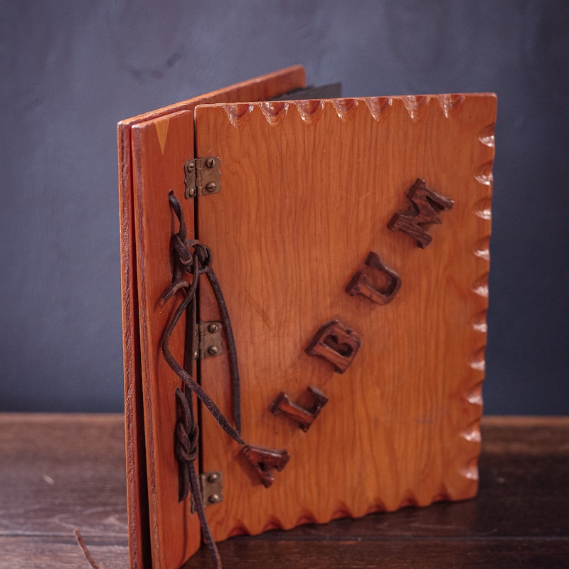 Wooden Book Cover - Etsy
