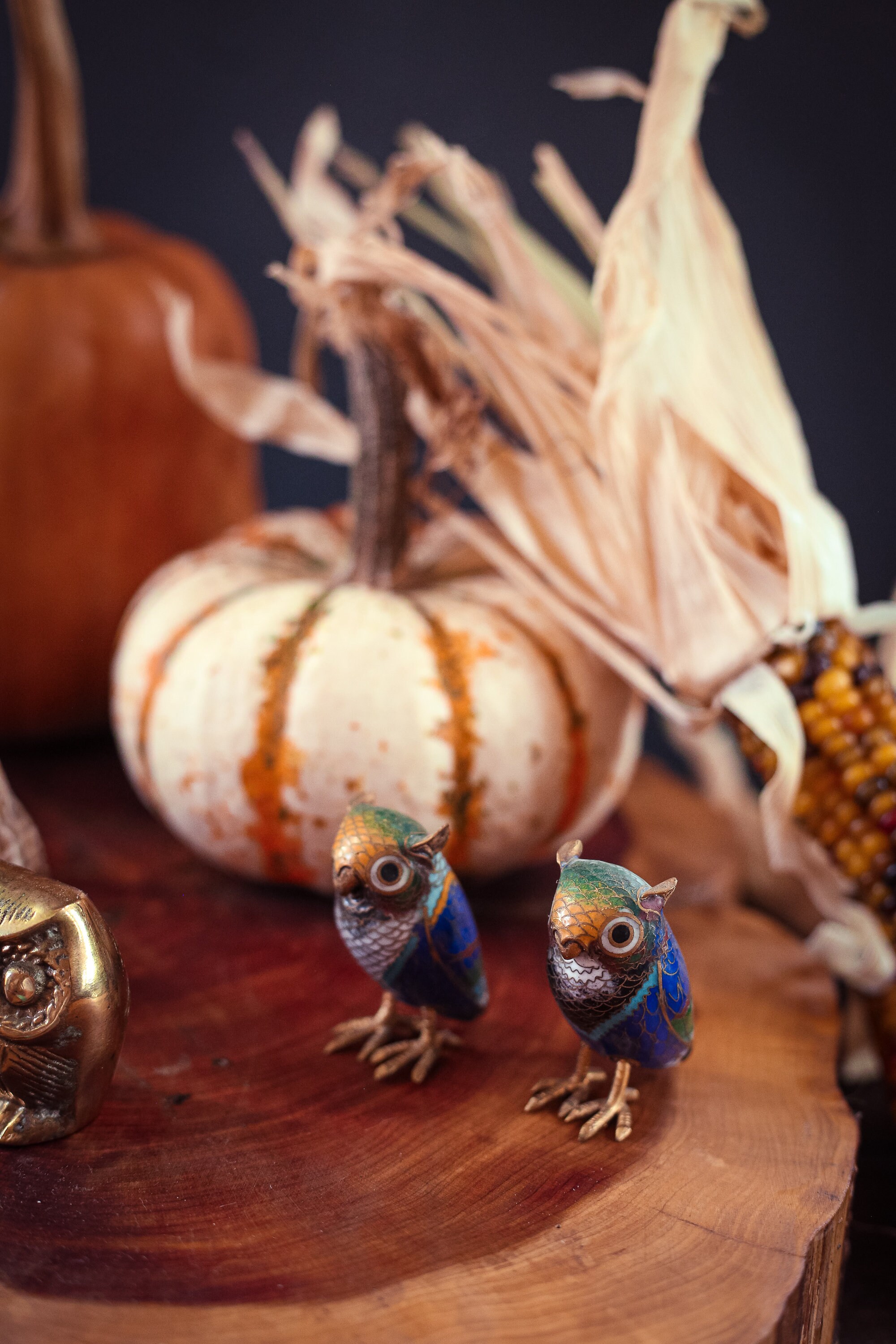 Collection of Small Owl Art Objects in Various Materials | Etsy