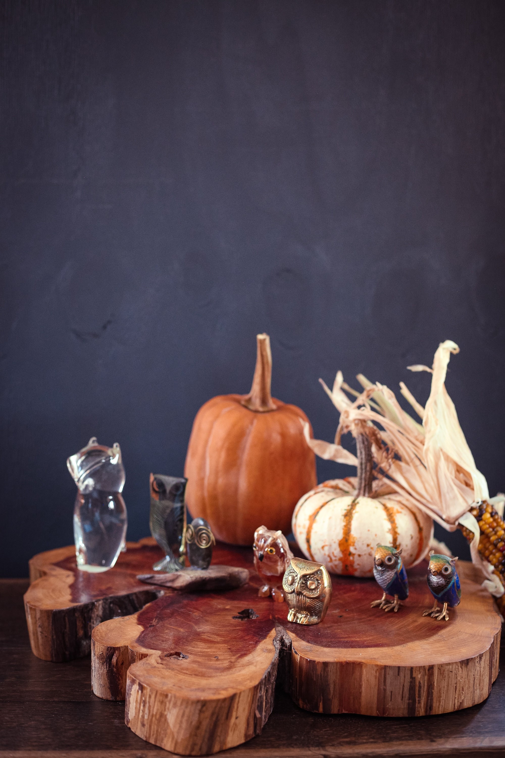 Collection of Small Owl Art Objects in Various Materials | Etsy