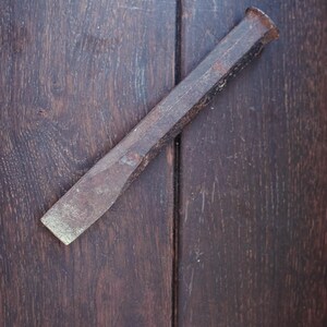 Antique Iron Ice Chisel - Vintage Ice Metal Tool - Etsy