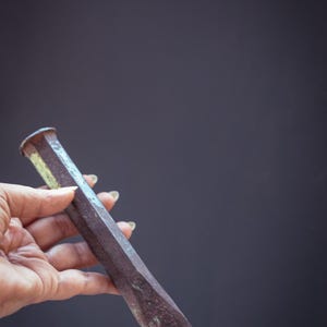 Antique Iron Ice Chisel - Vintage Ice Metal Tool - Etsy