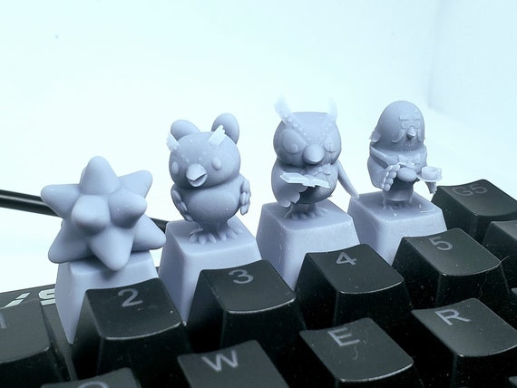 3D File for Animal Crossing Museum Keycap Bundle | Etsy