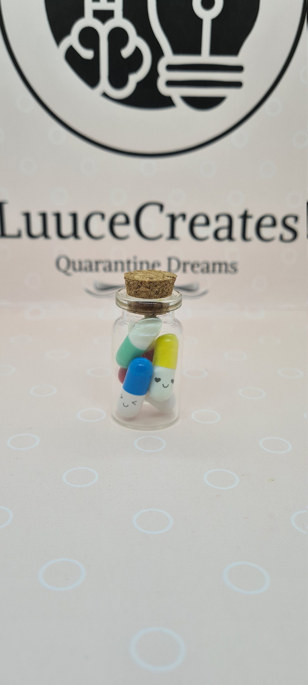 Positive Message in a Capsule Bottle Gift, Positivity Notes, Happy ...