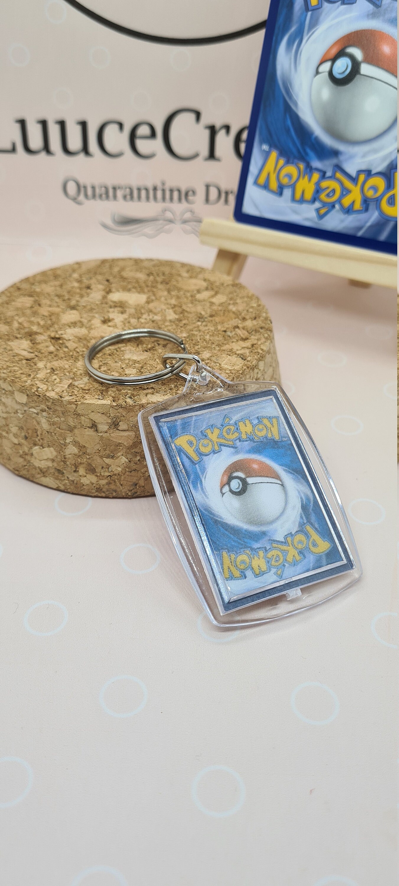 Bundle 15% Discount Custom Pokemon Energy Card Keyring AND - Etsy UK