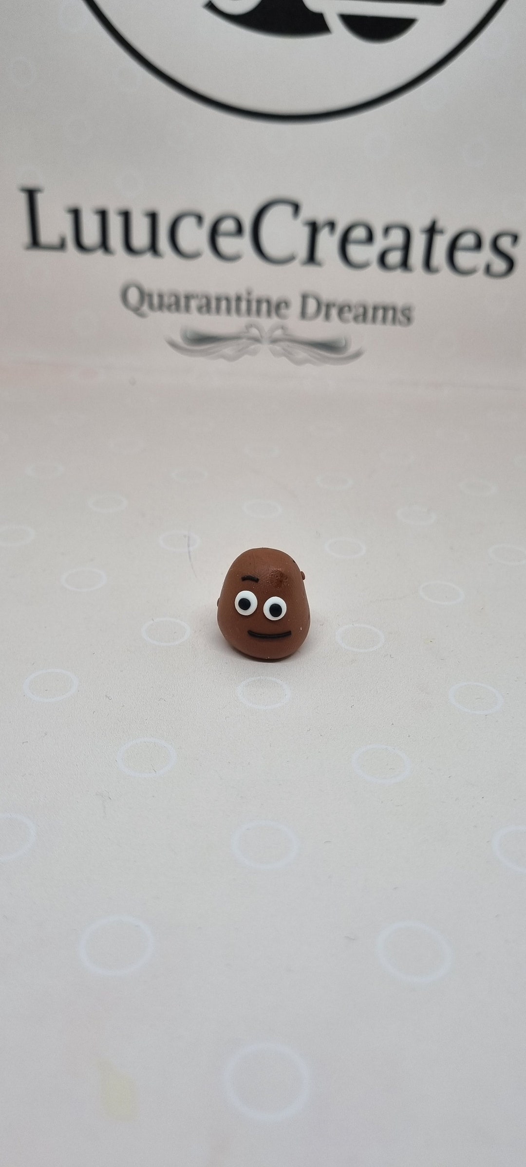 SECONDS Mr. Tato Mini Potato Desk Buddy, Clay Pet Potato, Silly Funny ...