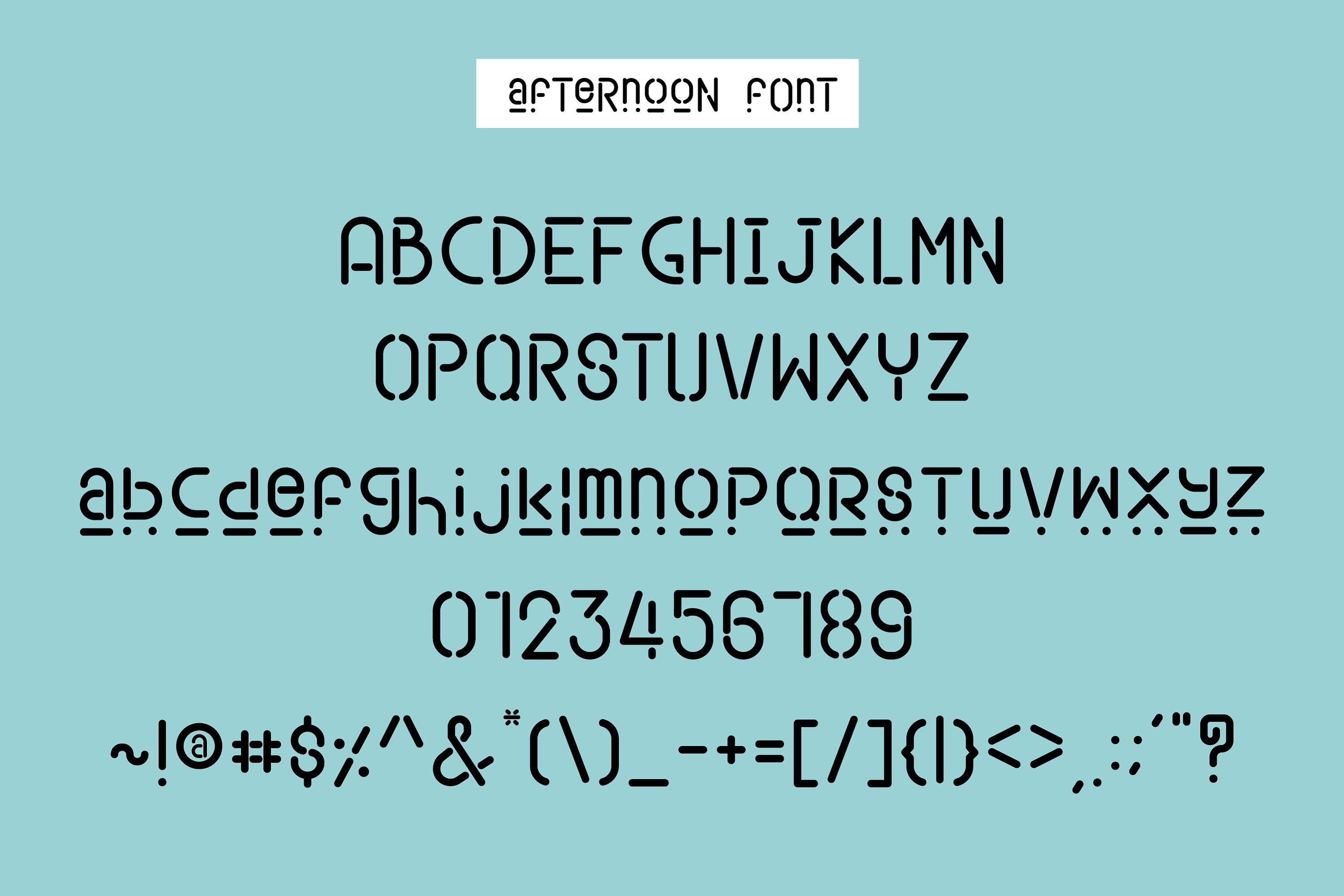 Afternoon Digital font Script Font Font download Modern | Etsy