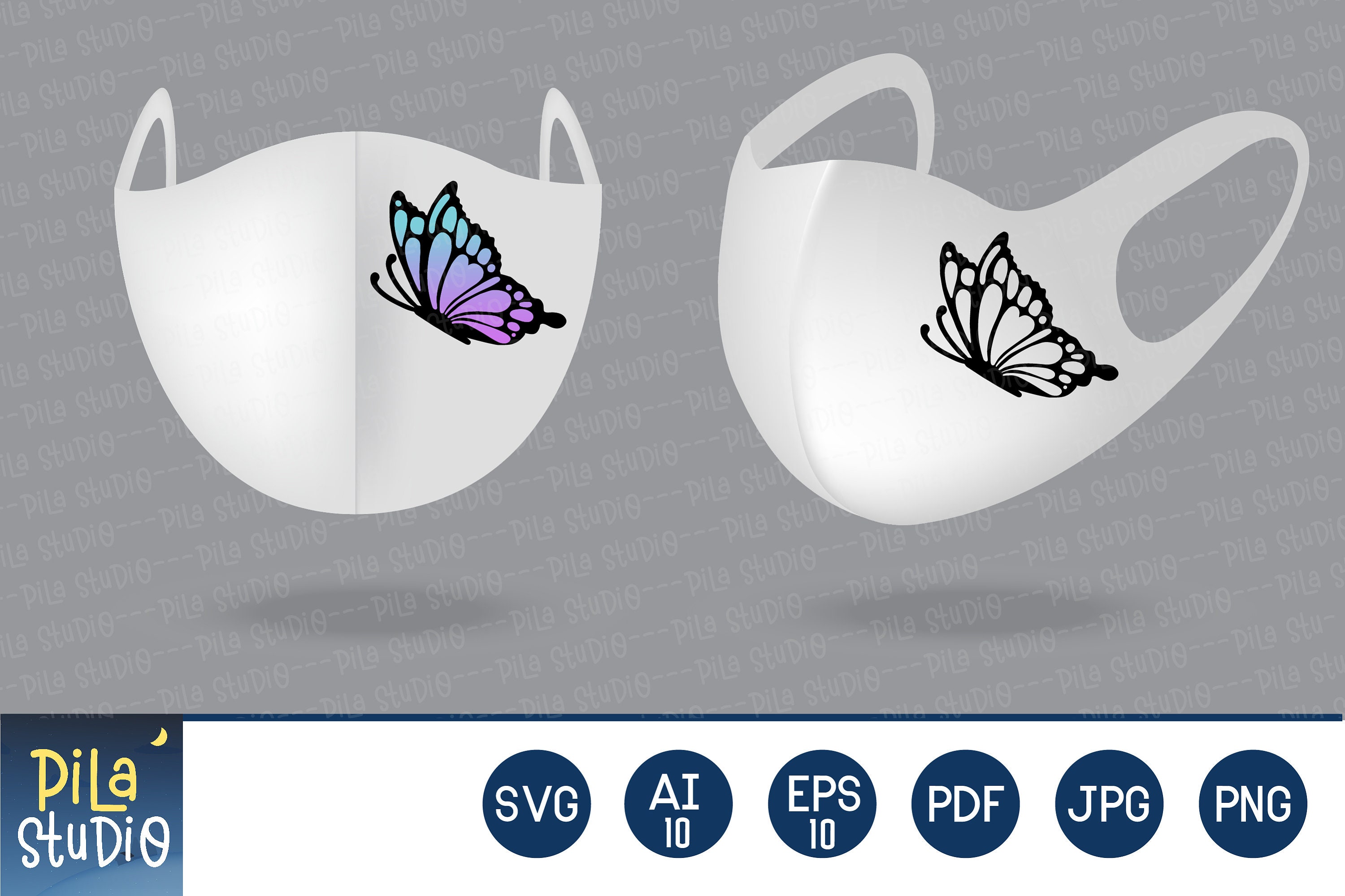 Layered Butterfly SVG Butterfly Svg Butterfly Clipart - Etsy