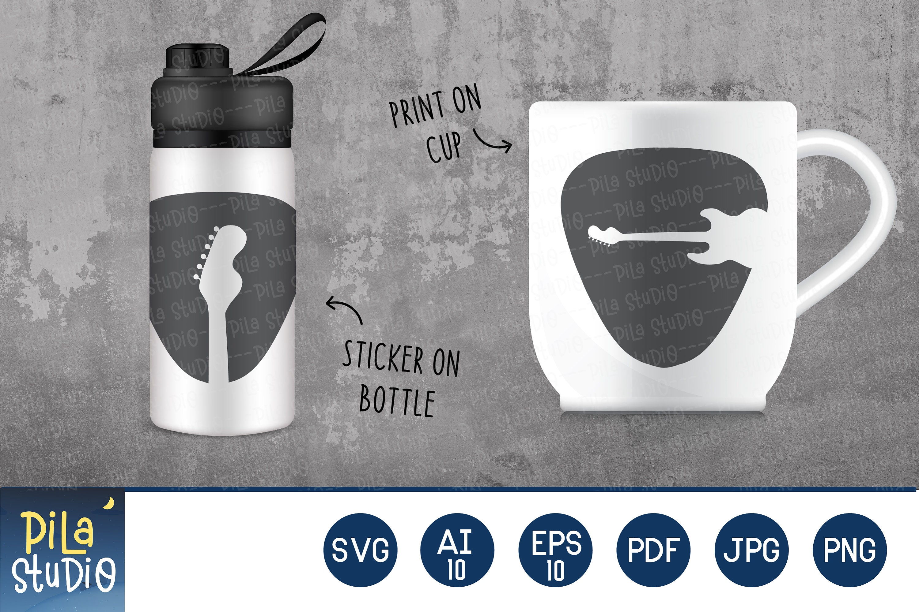 Guitar Pick Svg Plectrum Svg Guitar Svg Silhouette SVG - Etsy