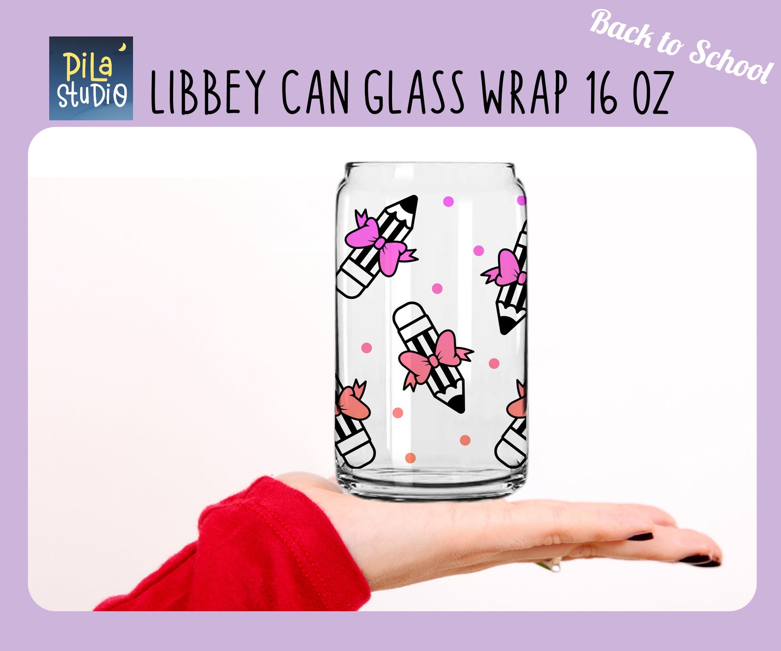 Back to School Can Glass Svg Kawaii Pencil Svg Teacher Can - Etsy