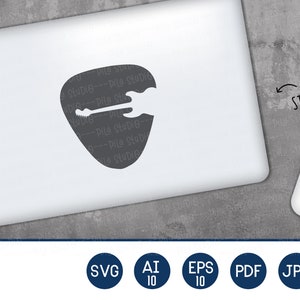 Guitar Pick Svg, Plectrum Svg, Guitar Svg, Silhouette, SVG Cutting File ...