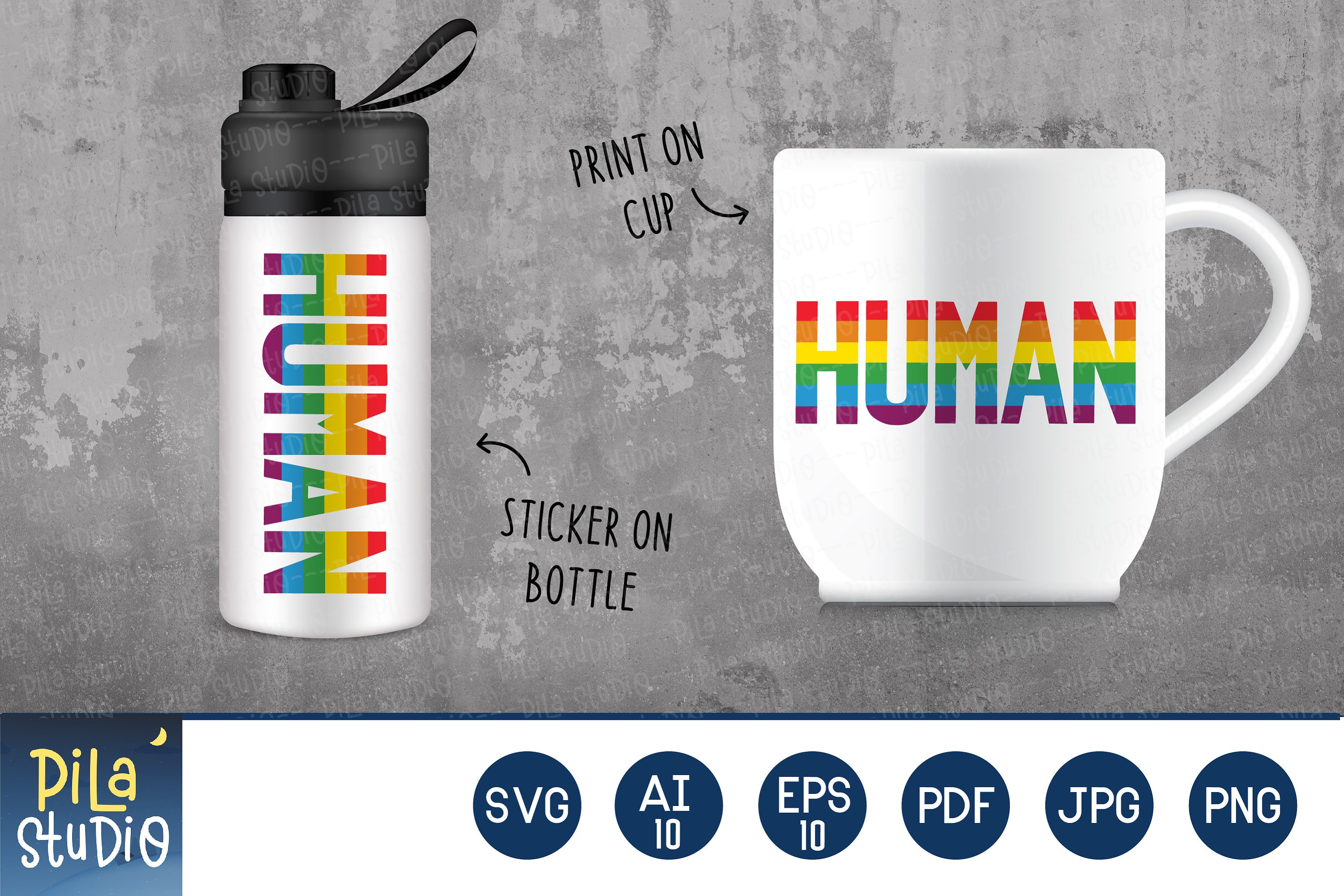 Human Svg Lgbtq Svg Gay Shirt Svg Silhouette SVG Cutting | Etsy