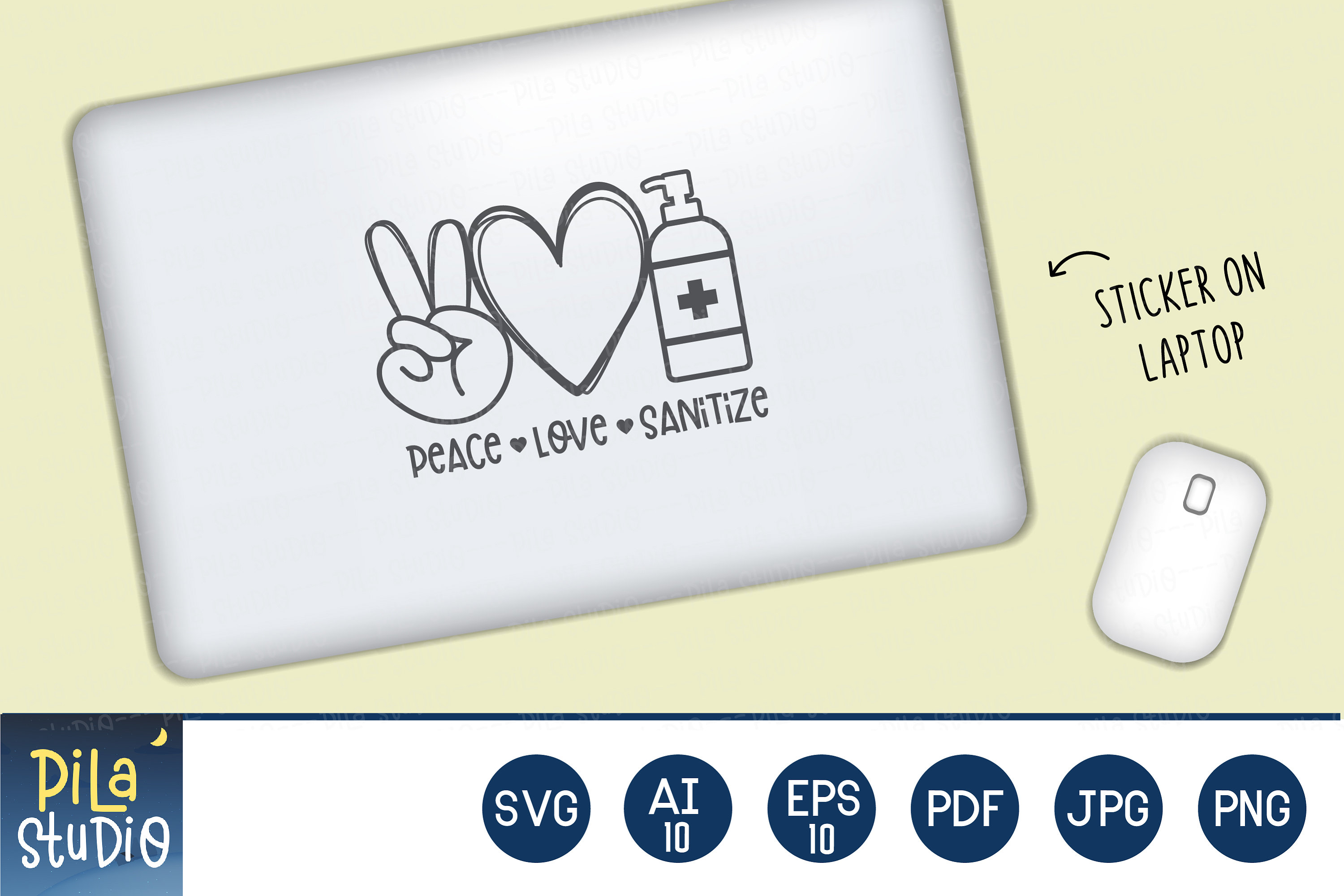 Peace Love Sanitize Svg Sanitize Svg Nurse Svg SVG Cutting | Etsy