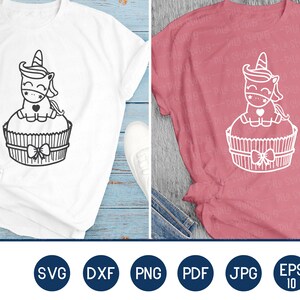 Unicorn Svg, Cupcake Svg, Unicorn Clip Art, Cute Unicorn Svg, Unicorn ...