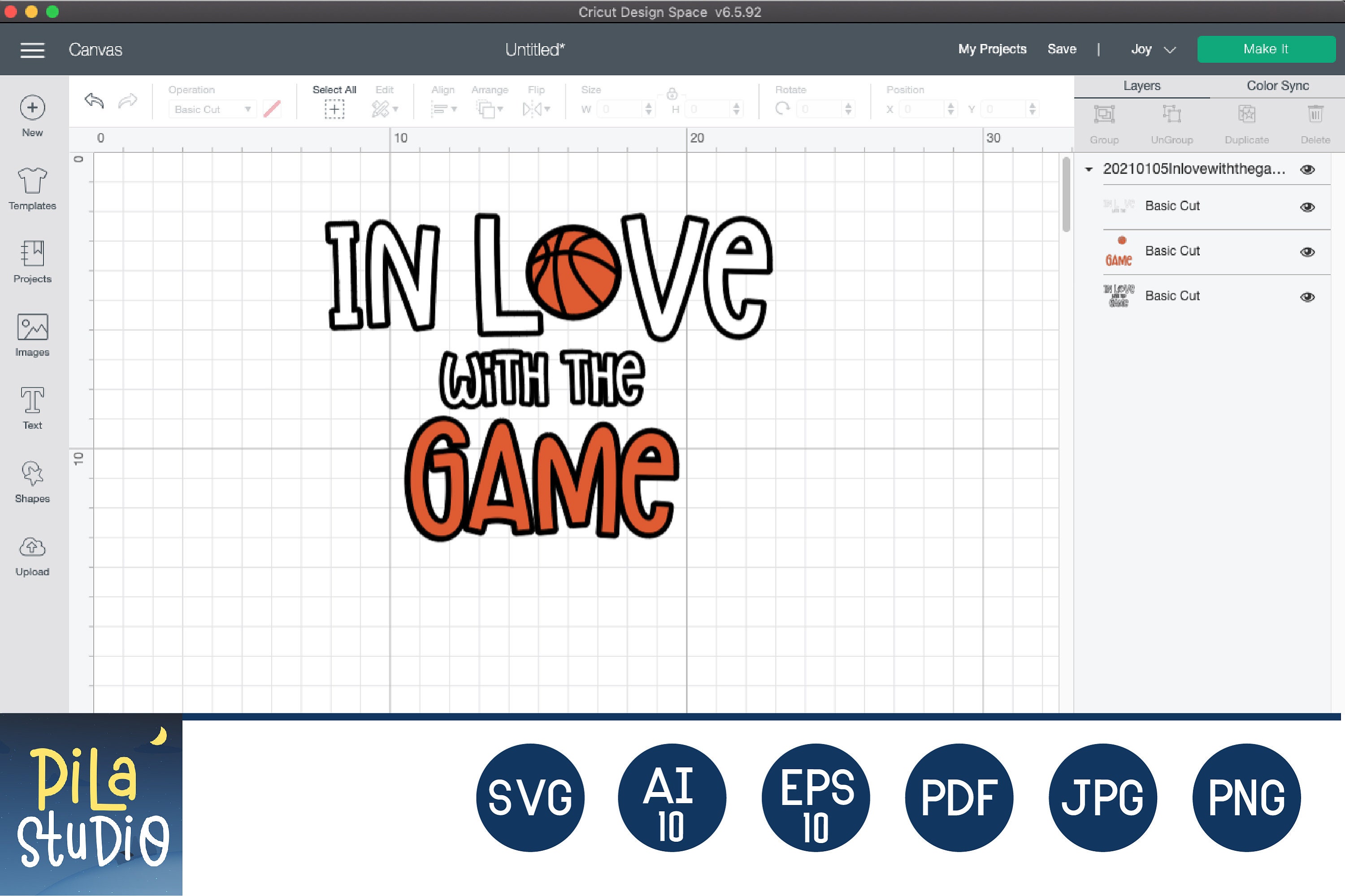 In Love With the Game Basketball Svg Funny Basketball Lovers | Etsy