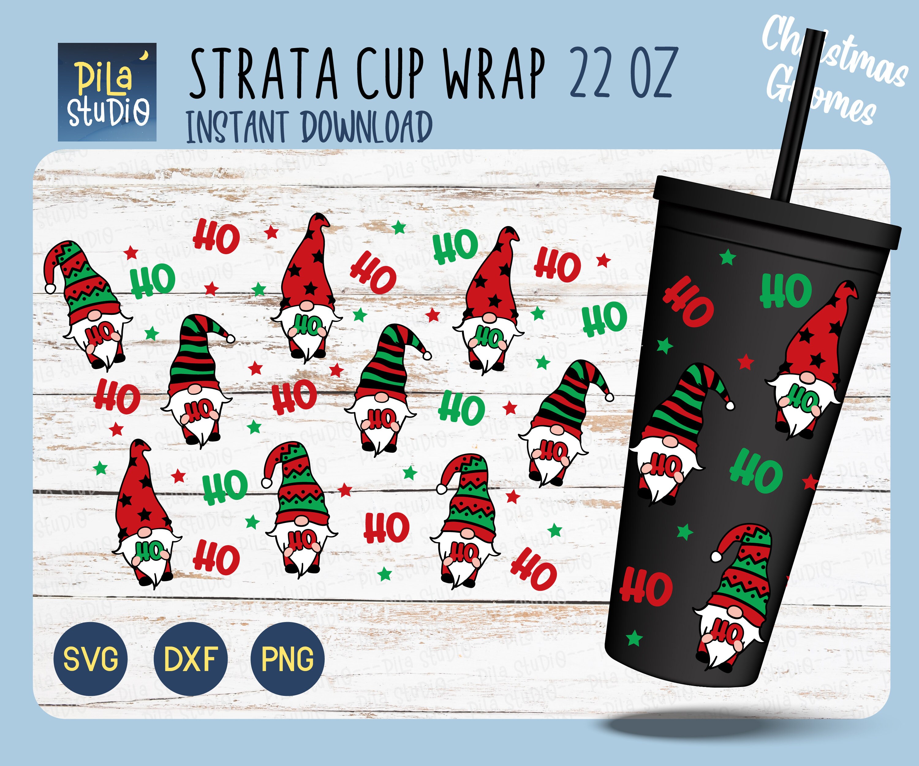 Full Wrap Clear for Strata Cup Christmas - Etsy