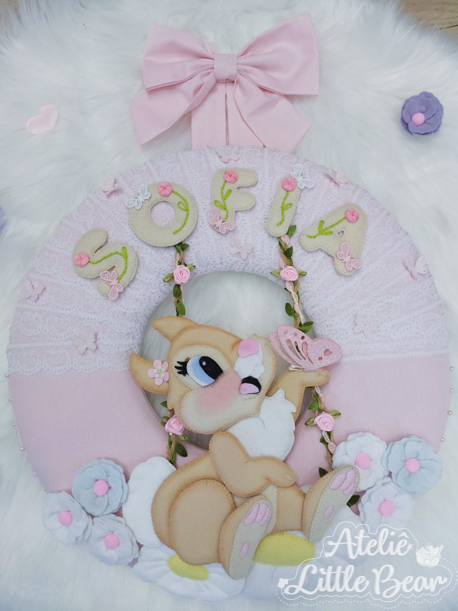 Baby Girl Birth Ribbon Out of Door Maternity Thumper Birth - Etsy