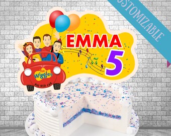 Wiggles Cake Topper | Etsy