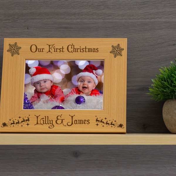 Triplet Picture Frame - Etsy