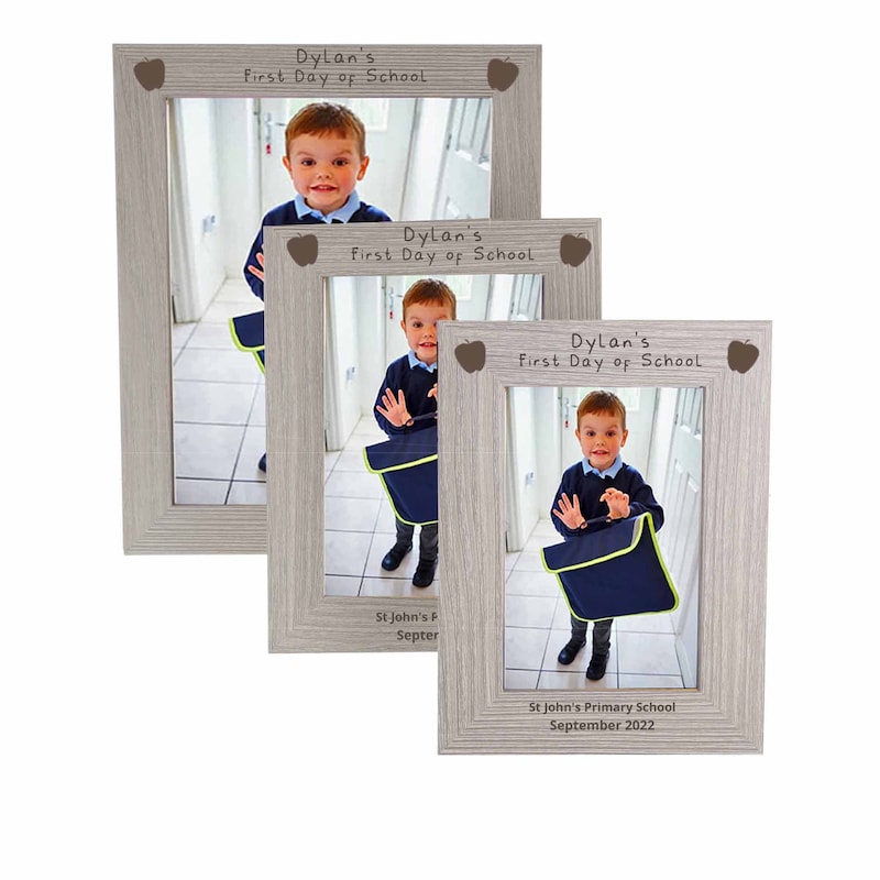 School Photo Picture Frame - Etsy UK