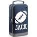 Personalised Rugby Boot Shoe Bag With Name or Initials | Rugby Ball or ...