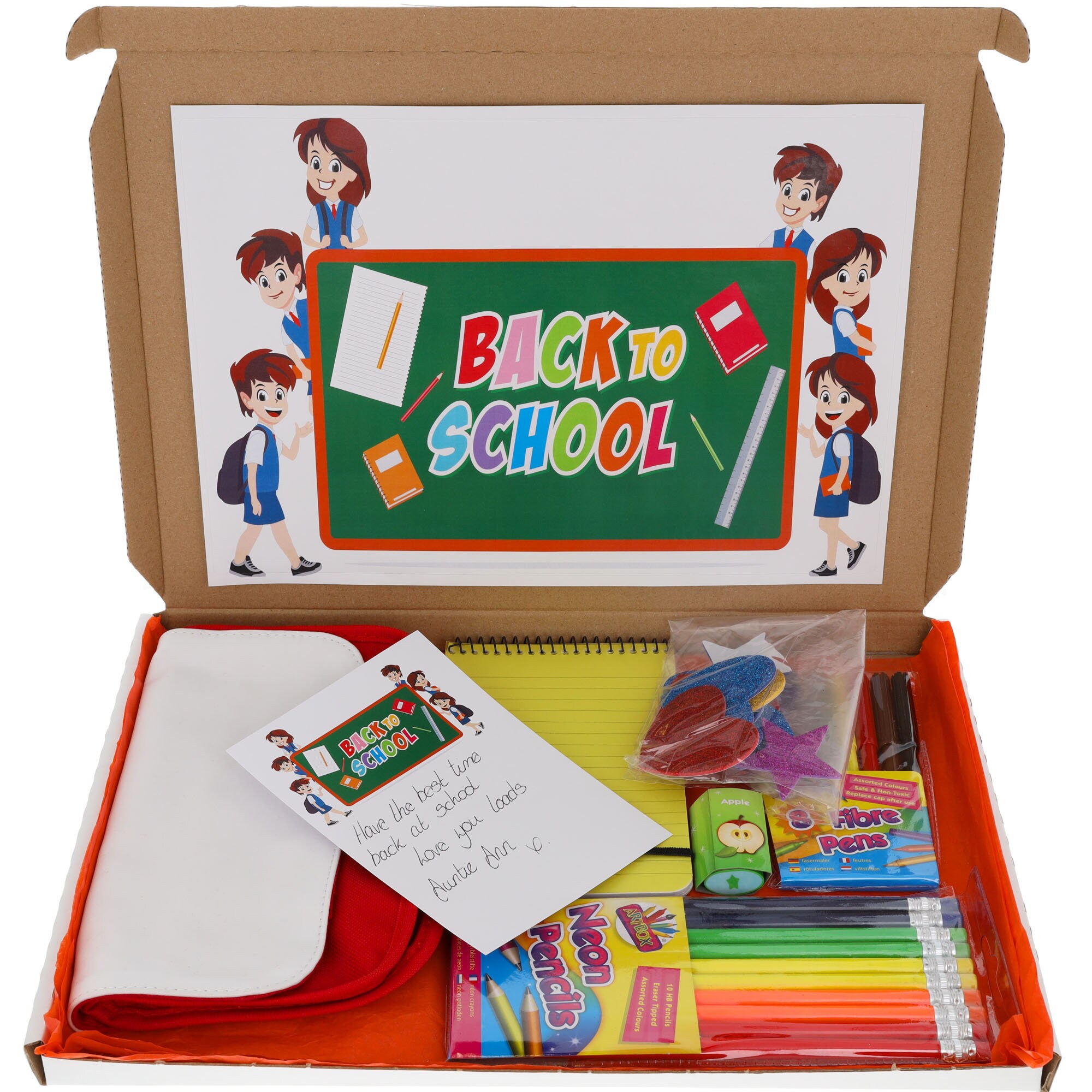 Personalised Back To School Pencil Case With Stationery Gift | Etsy