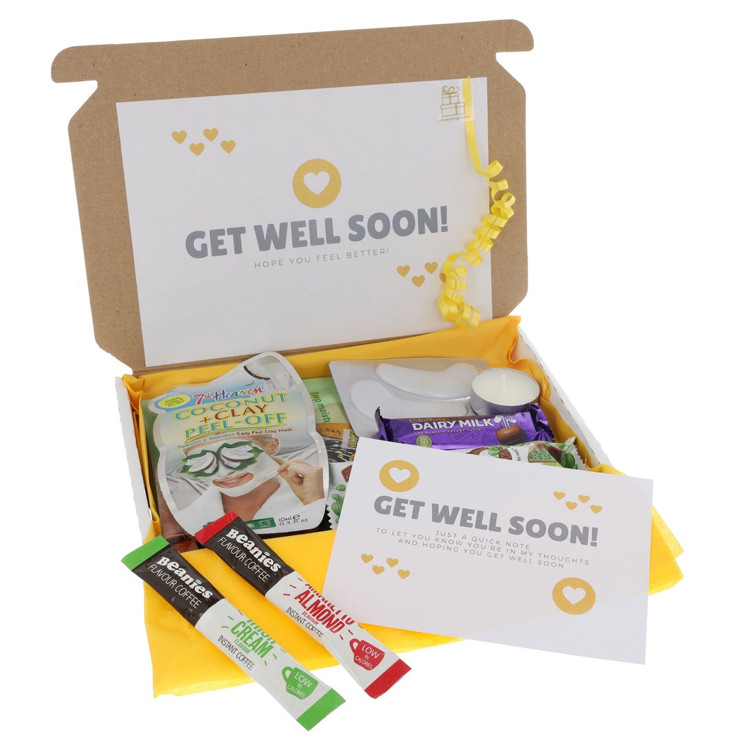 Get Well Soon Box | Hug in a Box | Self Care Package for Women ...