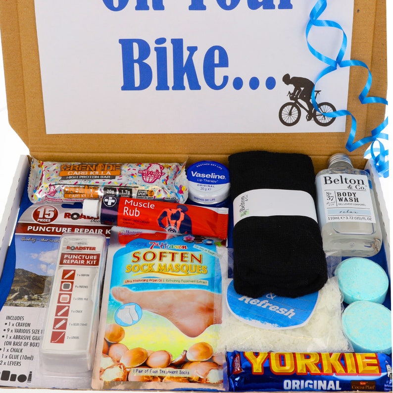 Cycling Lover Cycle Pamper Gift Box | Bike Accessories Kit | Fitness ...