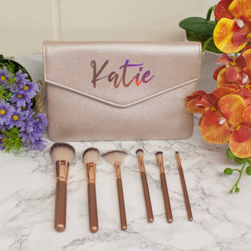 Makeup Brush Bag - Etsy