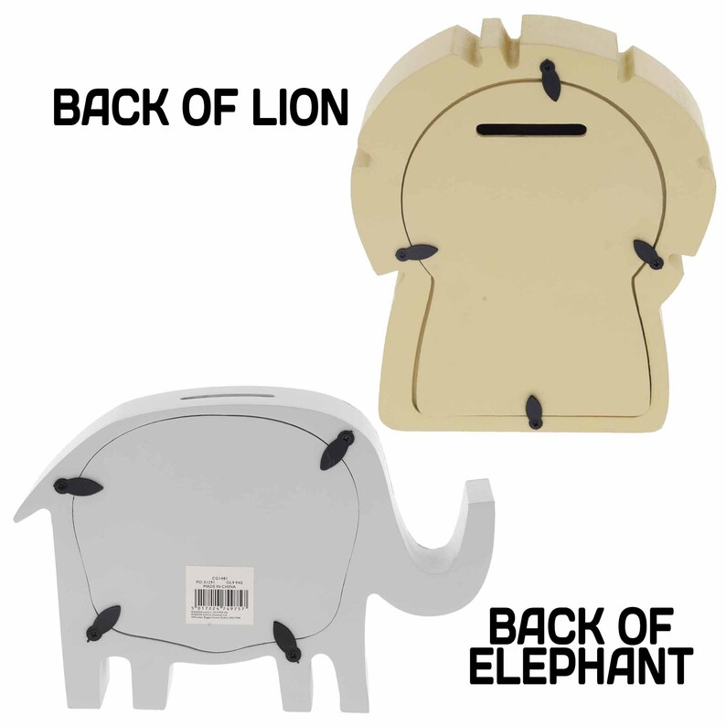 Personalised Engraved Elephant Money Box Bank Kids Savings - Etsy UK