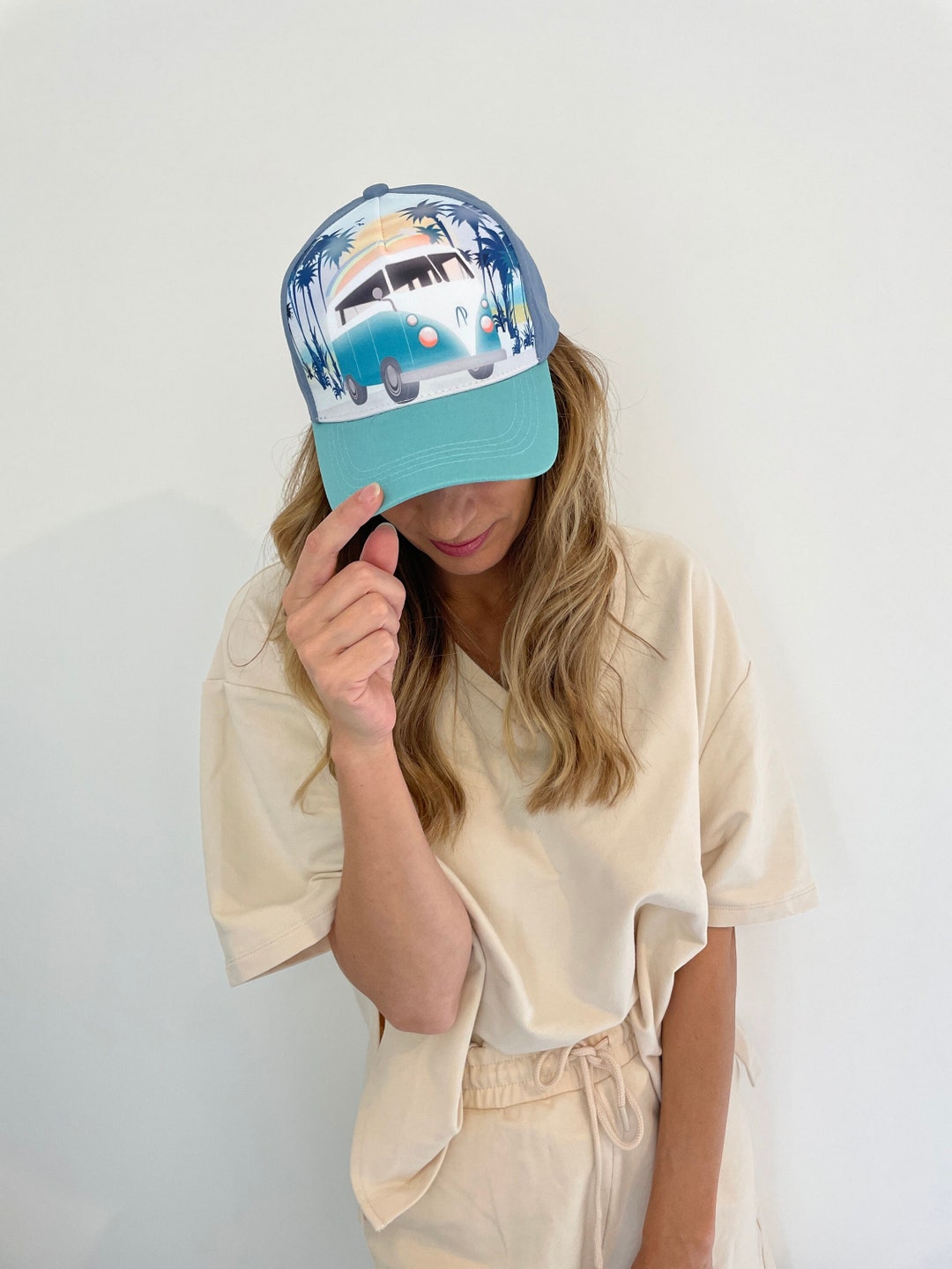 Mixed Bi-color Van Cap - Etsy