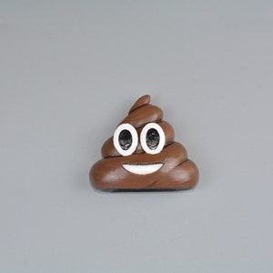 Smiling Poop Emoji Poo Fridge Magnet - Etsy