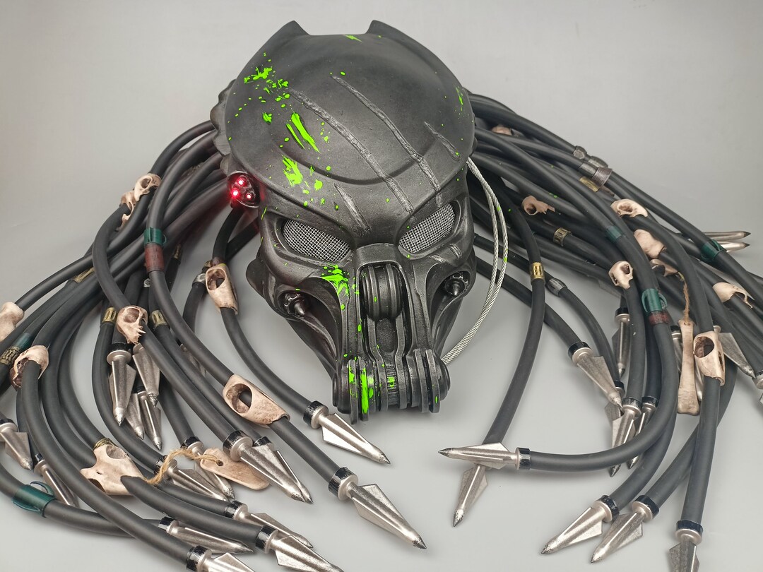 Predator Celtic Mask: Cosplay Wearable Mask - Etsy
