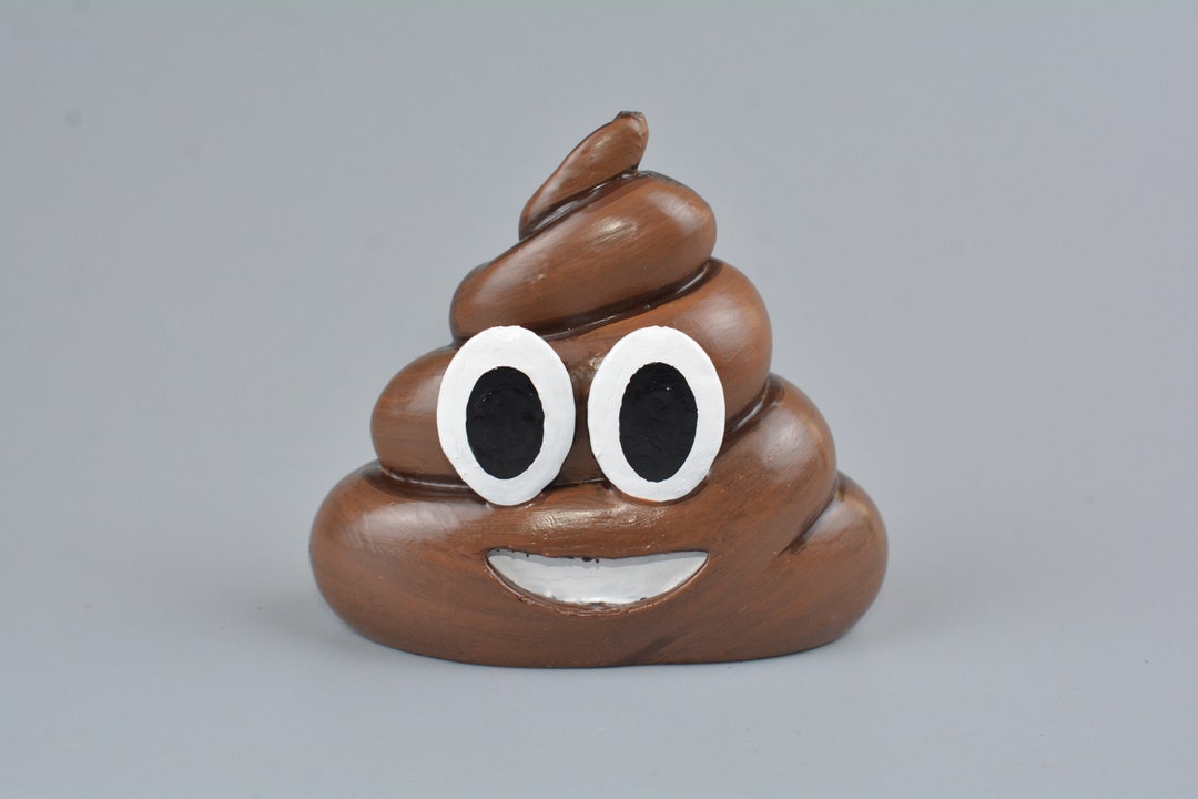 Smiling Poop Emoji Poo Fridge Magnet - Etsy