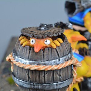 Figurine Dota 2 Squee, Spleen, and Spoon Statuette Diorama Figure R ...