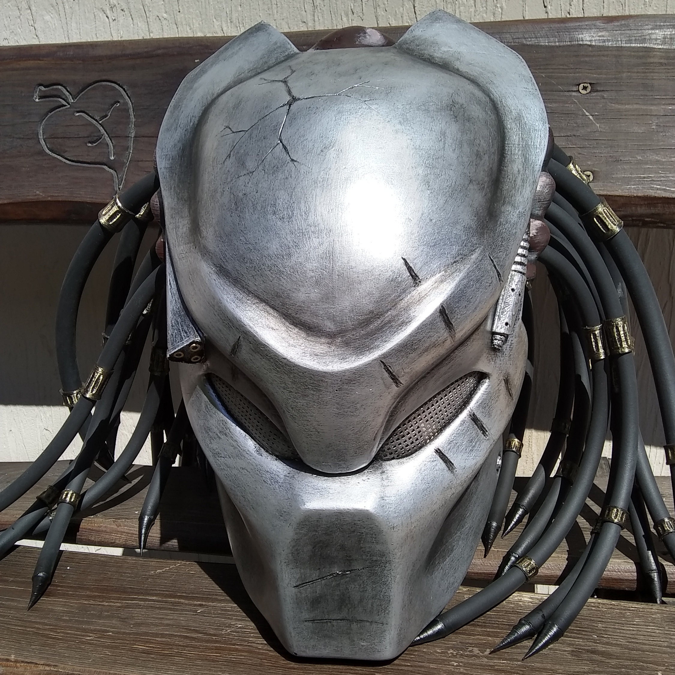 Jungle Hunter Predator Bio Mask cosplay classic film replica | Etsy