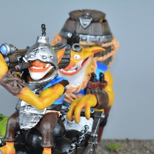 Figurine Dota 2 Squee, Spleen, and Spoon Statuette Diorama Figure R ...