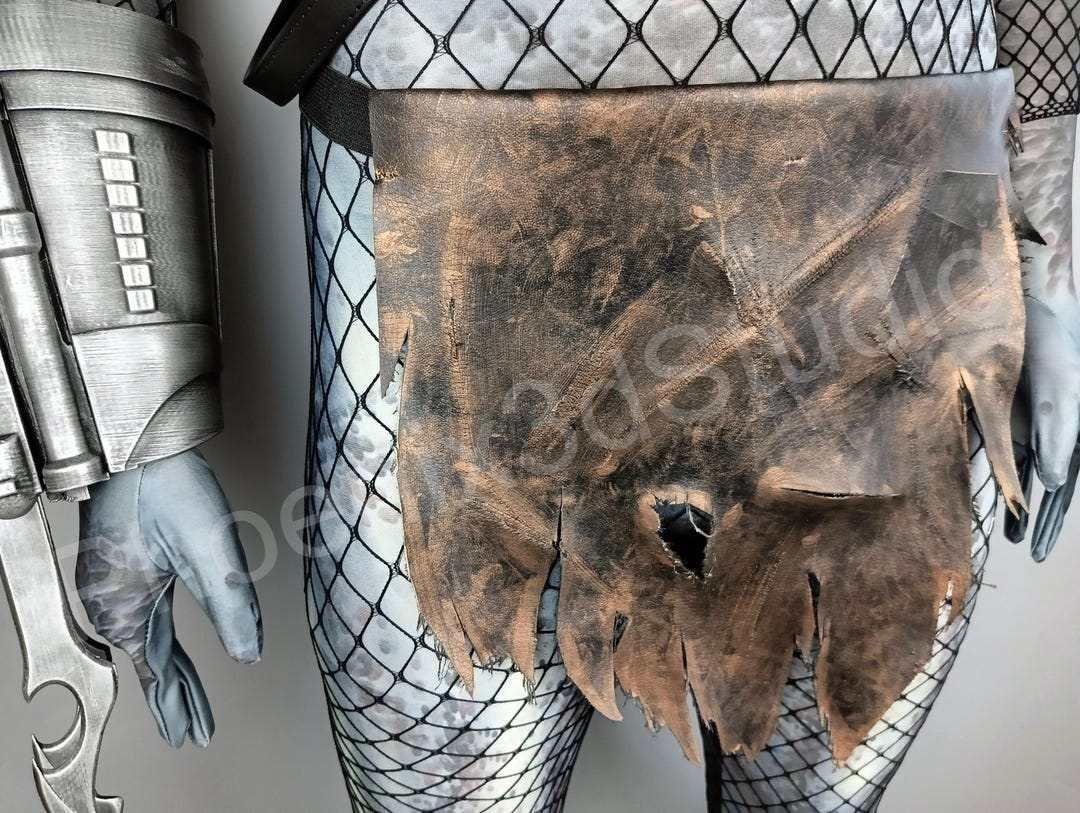 Predator-inspired Loincloth - Eco Leather Cosplay Costume Accessory - Etsy