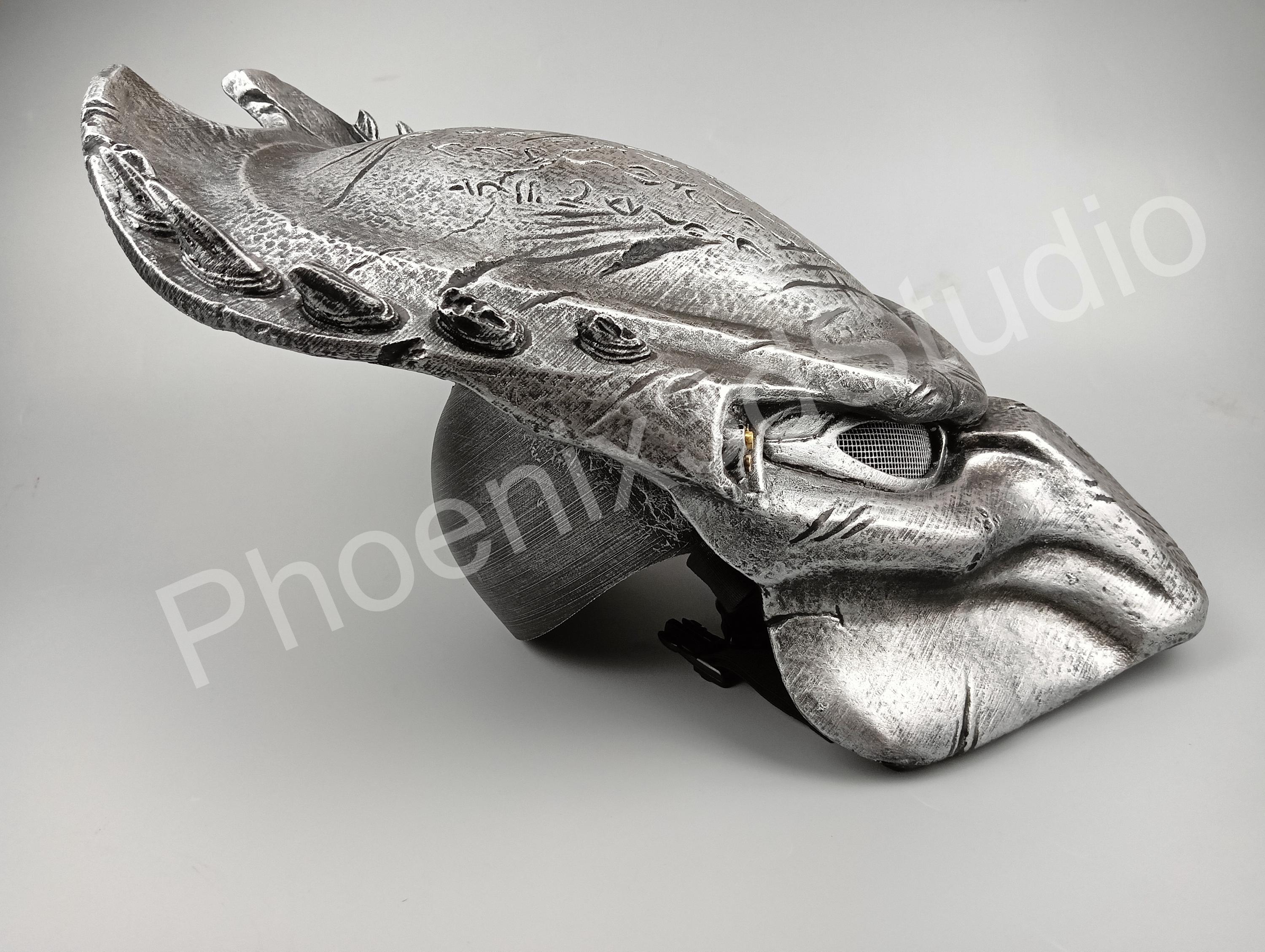 Simplified Predator Biomask | Cosplay | Predator Wolf AVP | Wearable ...