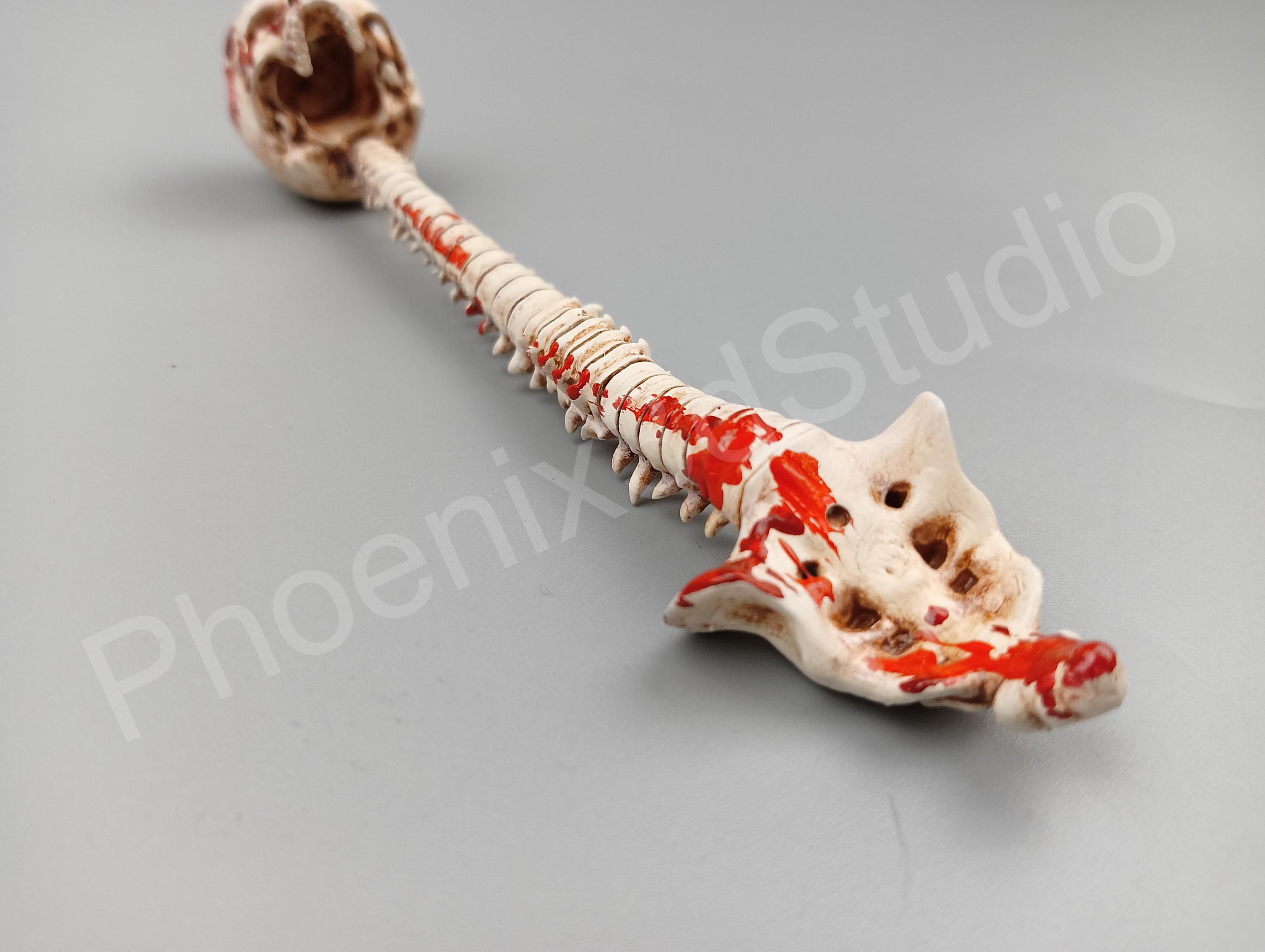 Predator Spine Trophy Refrigerator Magnet – 15 Cm (5.9 In) Tall, Unique ...