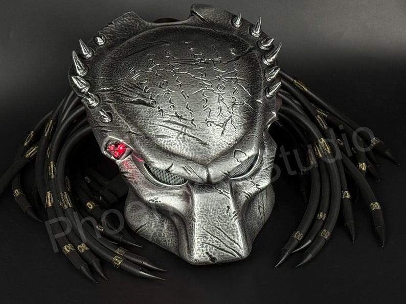 Predator Kids Mask – Lightweight Fan Art Helmet for Cosplay – Safe ...