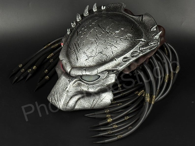 Predator Kids Mask – Lightweight Fan Art Helmet for Cosplay – Safe ...