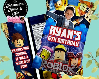 7 Roblox Plastic Plates / ROBLOX Birthday Party / Roblox - Etsy
