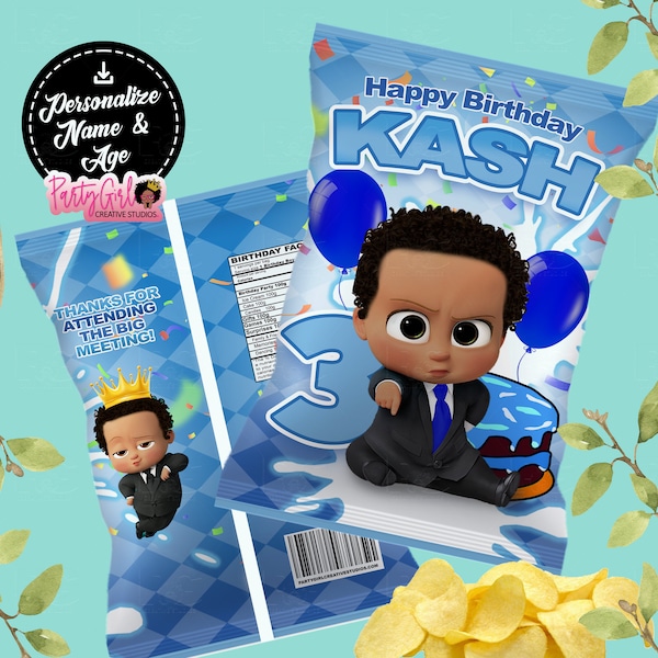 Boss Baby Candy Wrapper - Etsy