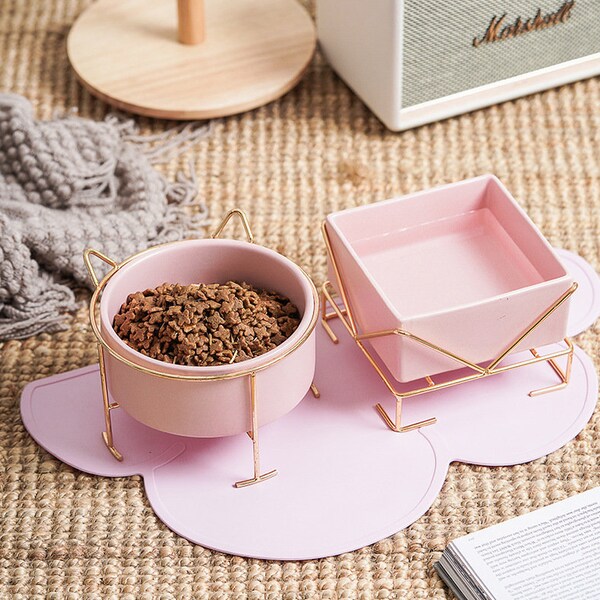 Fancy Cat Bowl - Etsy