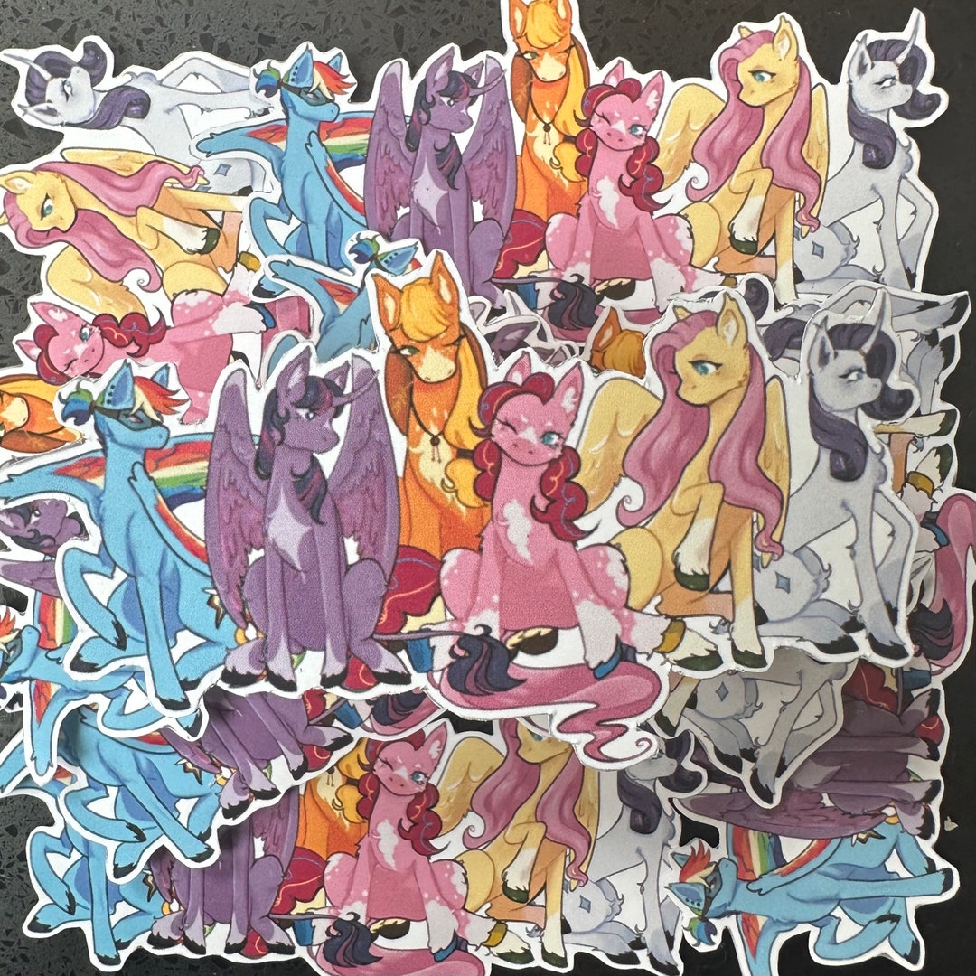 DISCONTINUED All Gen 4 Mlp My Little Pony Stickers - Etsy