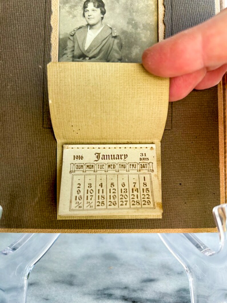 Antique Leap Year Calendar - Etsy