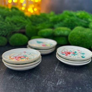 Set of Miniature Porcelain Dishes - Etsy