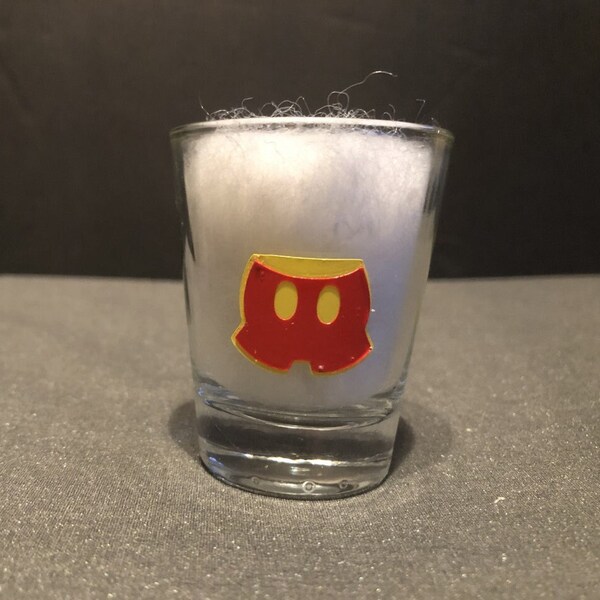 Mickey Mouse Shot Glass - Etsy