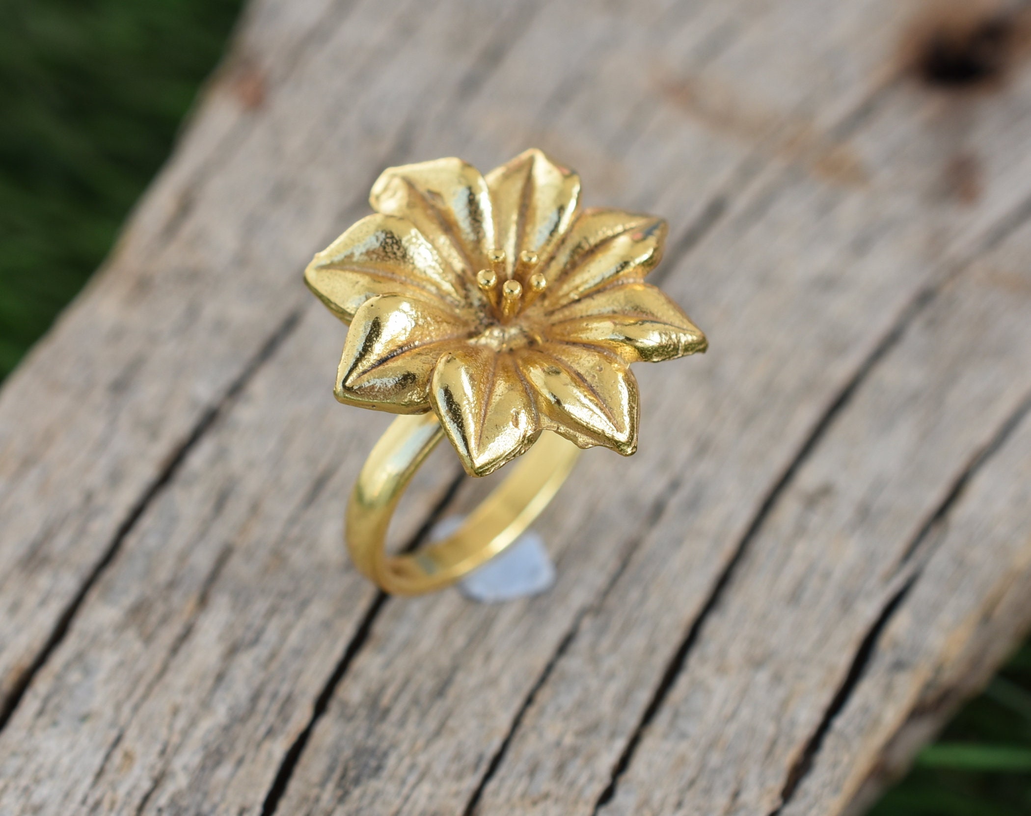 Gold Rings Personalized gifts Bridal Ring Engagement | Etsy